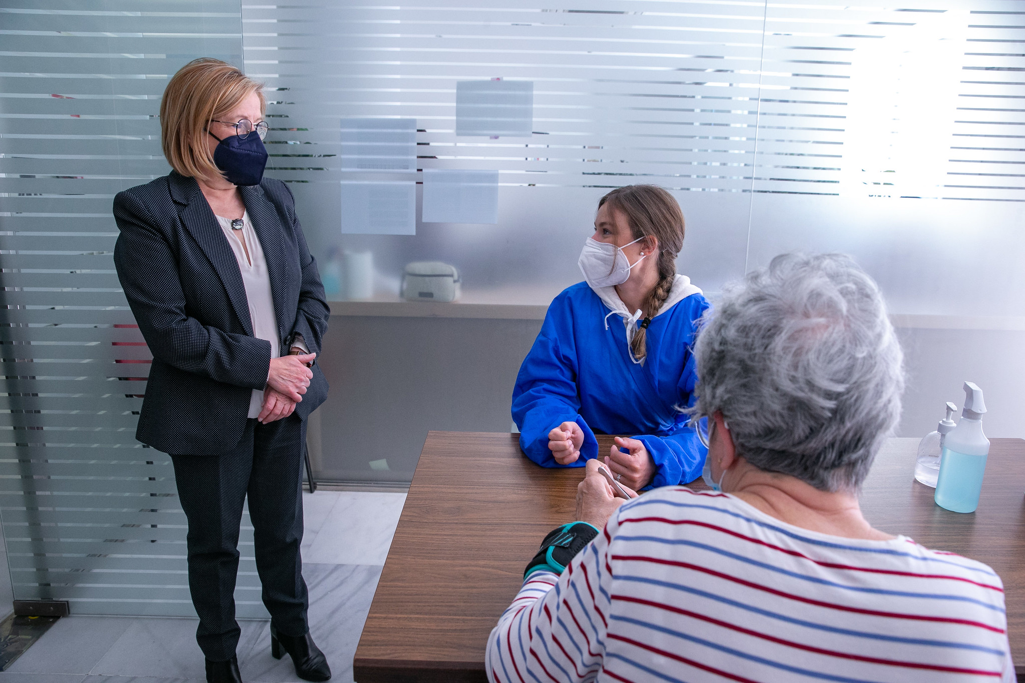 La viceconsejera de Promoción de la Autonomía y Atención a la ...