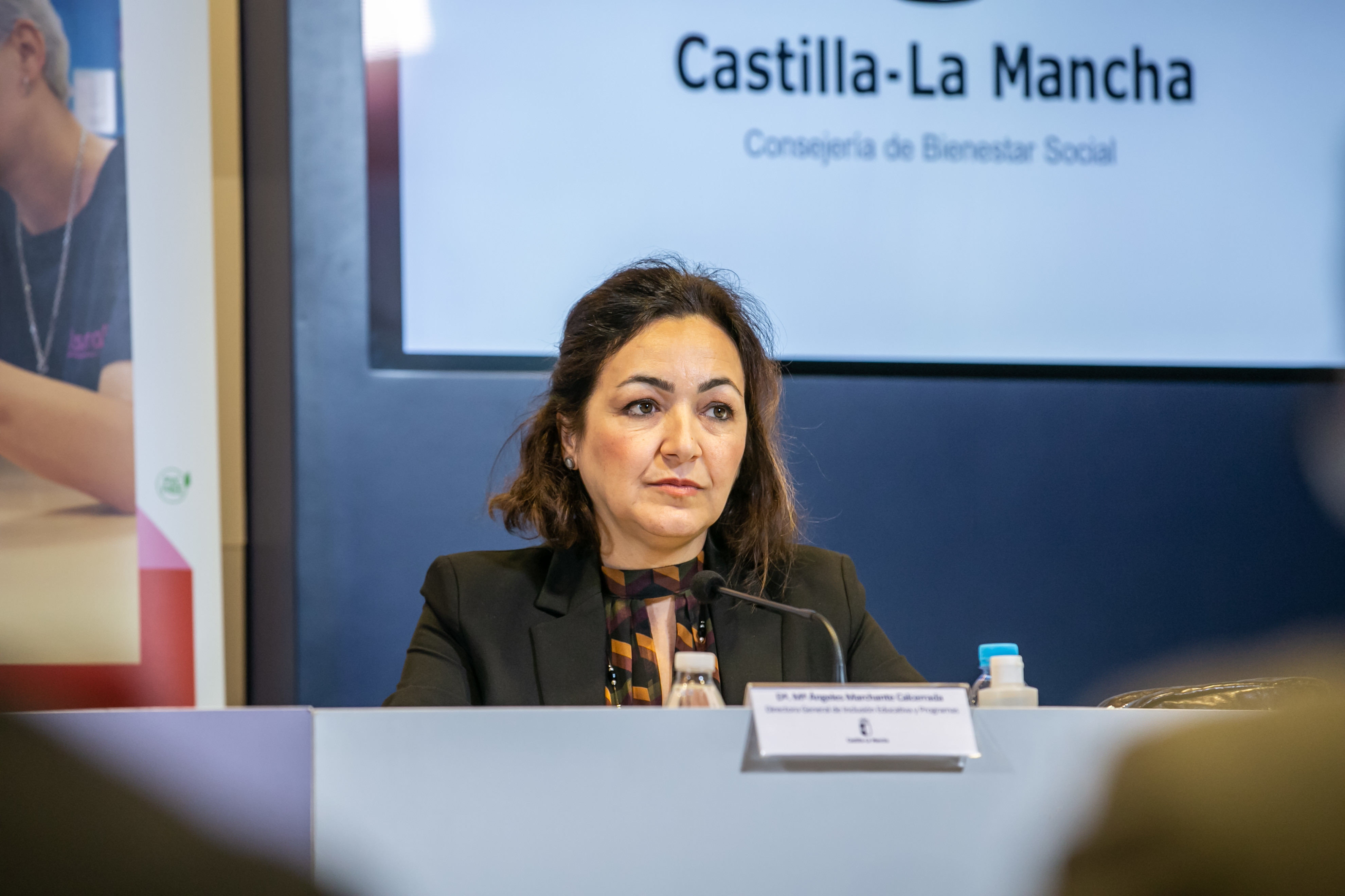 El director general de Infancia y Familia y la directora general de Inclusión Educativa y ...